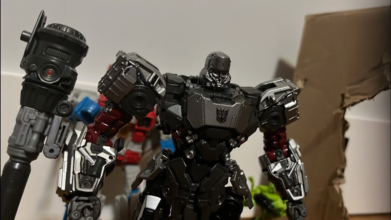 Transformers shuttle attack stopmotion recreation, like and subscribe - YouTube