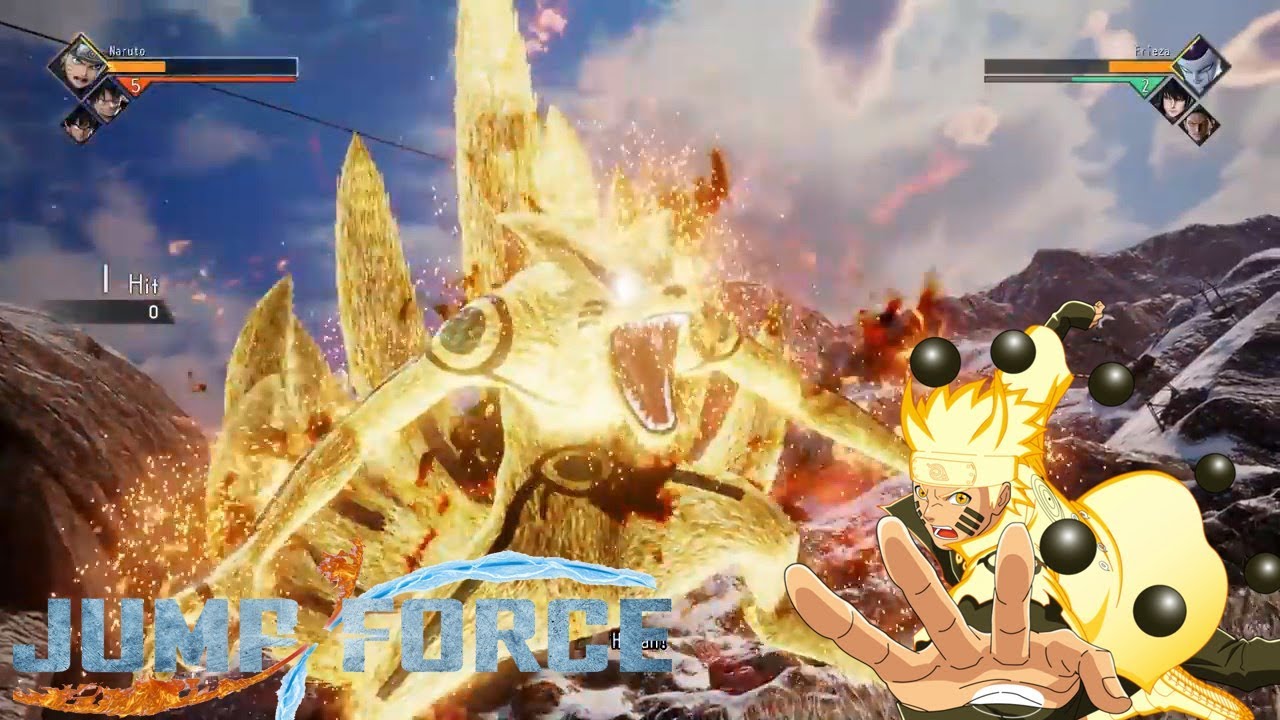 (E3 2018) Naruto Biju Dama JUMP FORCES GAMEPLAY - YouTube