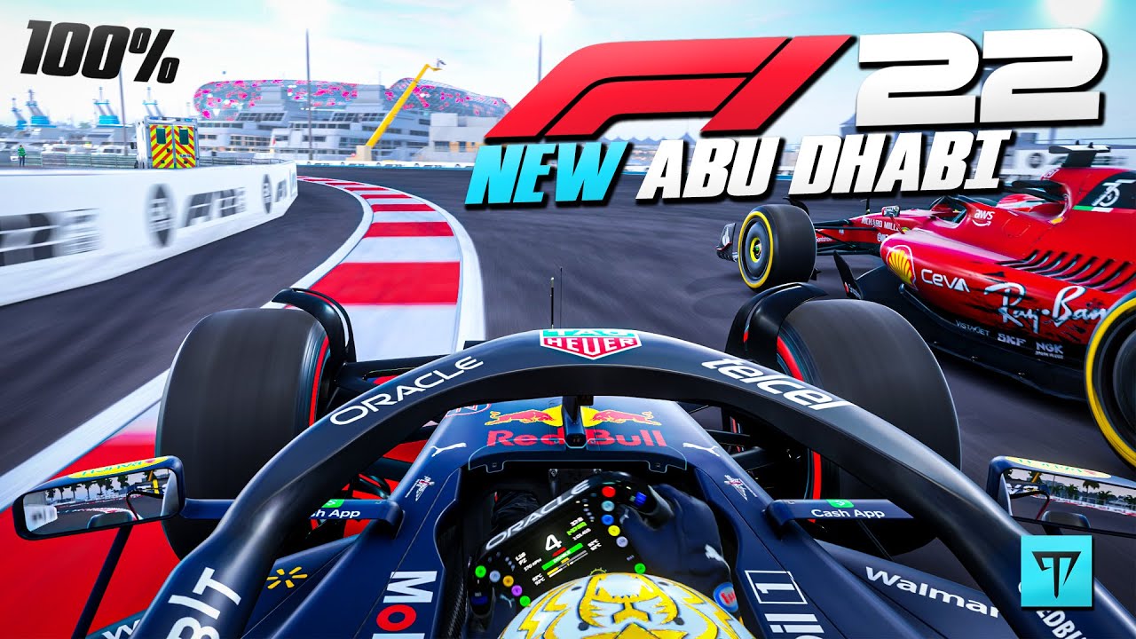 F1 22 Gameplay: 100% RACE *UPDATED* ABU DHABI (110 AI) - YouTube