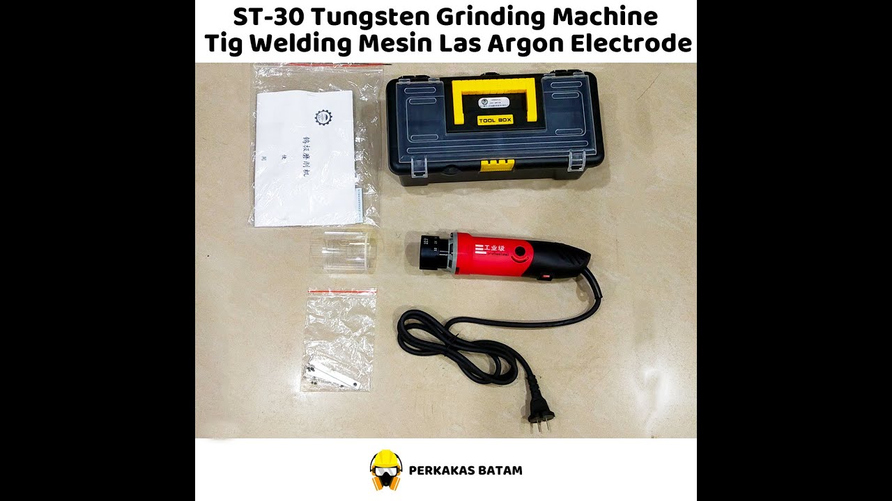 ST-30 Tungsten Grinding Machine Tig Welding Mesin Las Argon Electrode ...