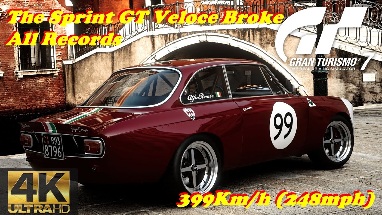 Gran Turismo 7 | 399Km/h Alfa Romeo Giulia Sprint GT Veloce 1967 | Top ...