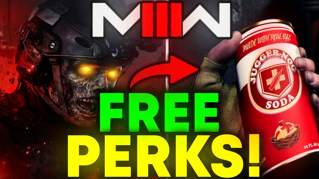 How To Get All 8 Perks For FREE In MW3 Zombies! - YouTube