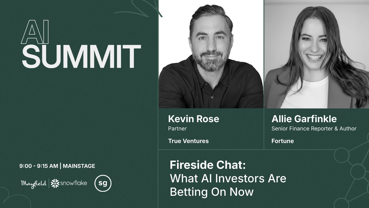 Fireside Chat: What AI Investors Are Betting On Now - YouTube