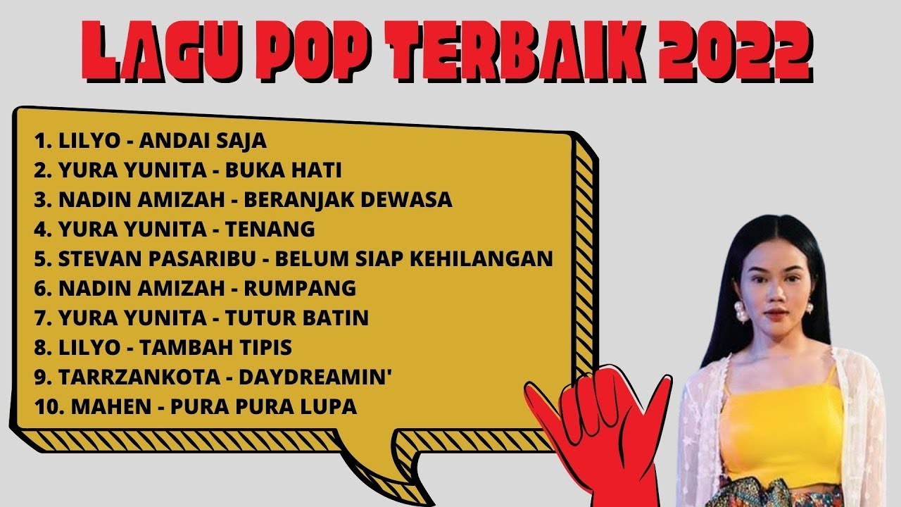 Lagu Pop Terbaik Indonesia 2023 Terbaru dan Terpopuler Tanpa Iklan ...