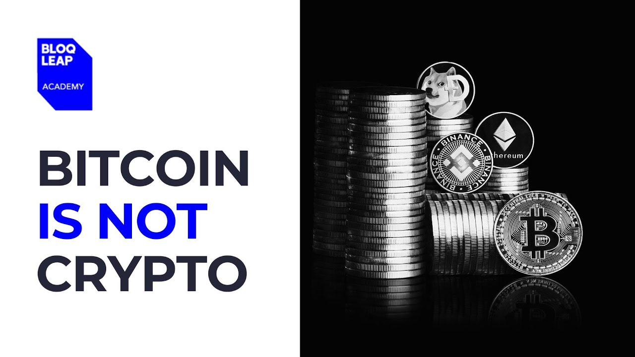 BITCOIN IS NOT CRYPTO - YouTube