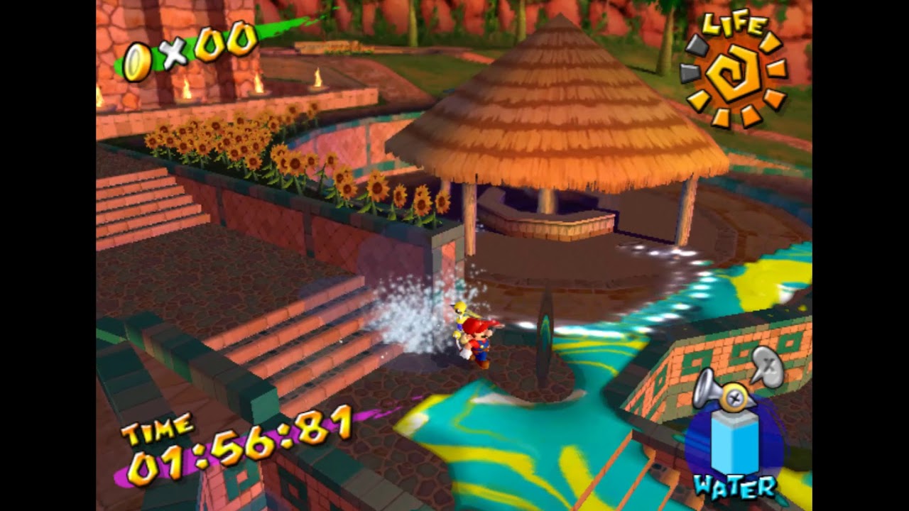 Super Mario Sunshine - Sirena Beach - Episode 6 - Scrubbing Sirena ...