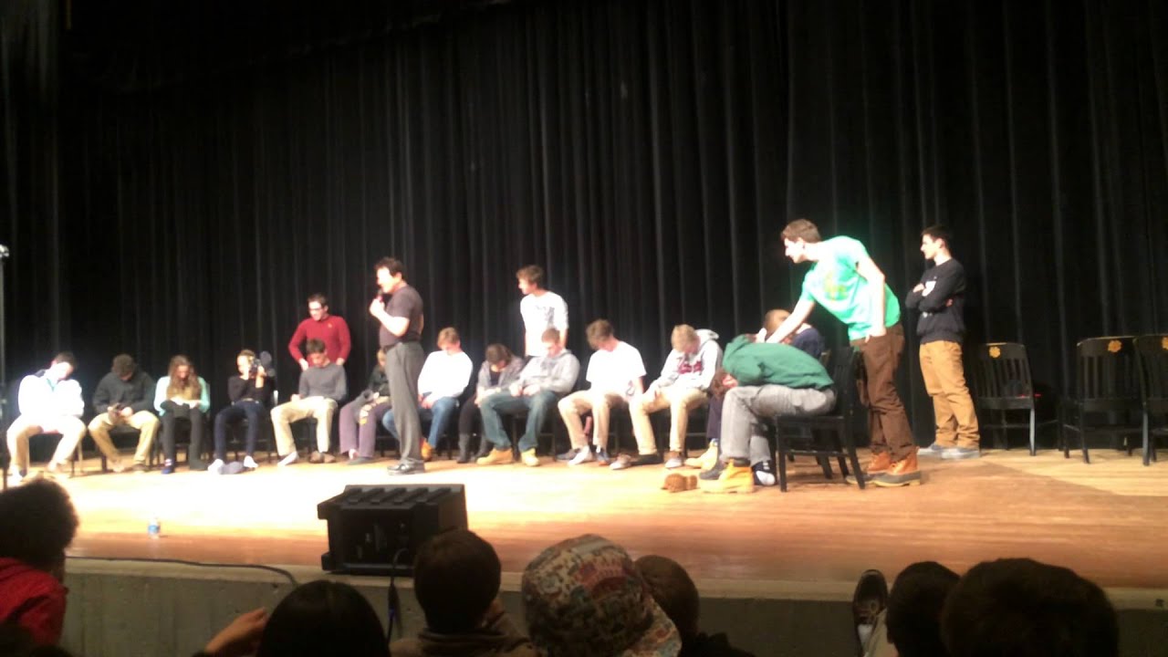 University School Hypnotist - YouTube