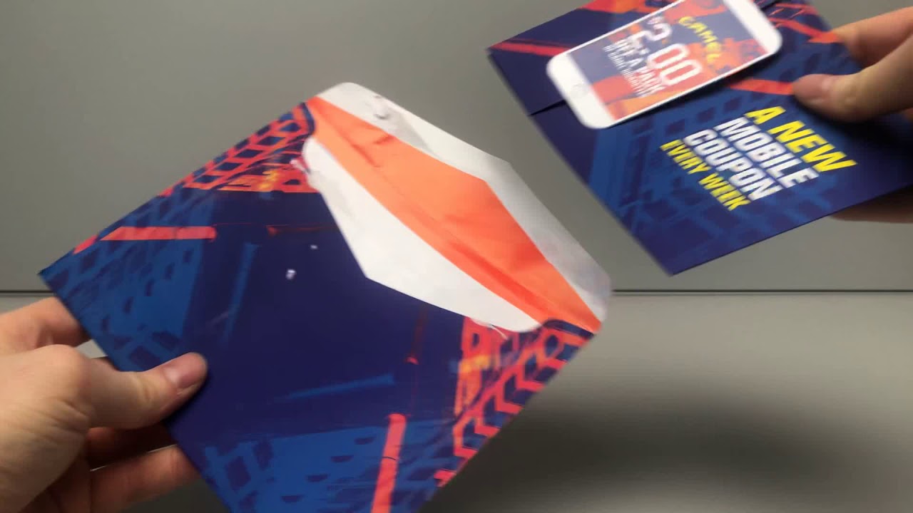 Camel Mobile Coupon Mailer - YouTube