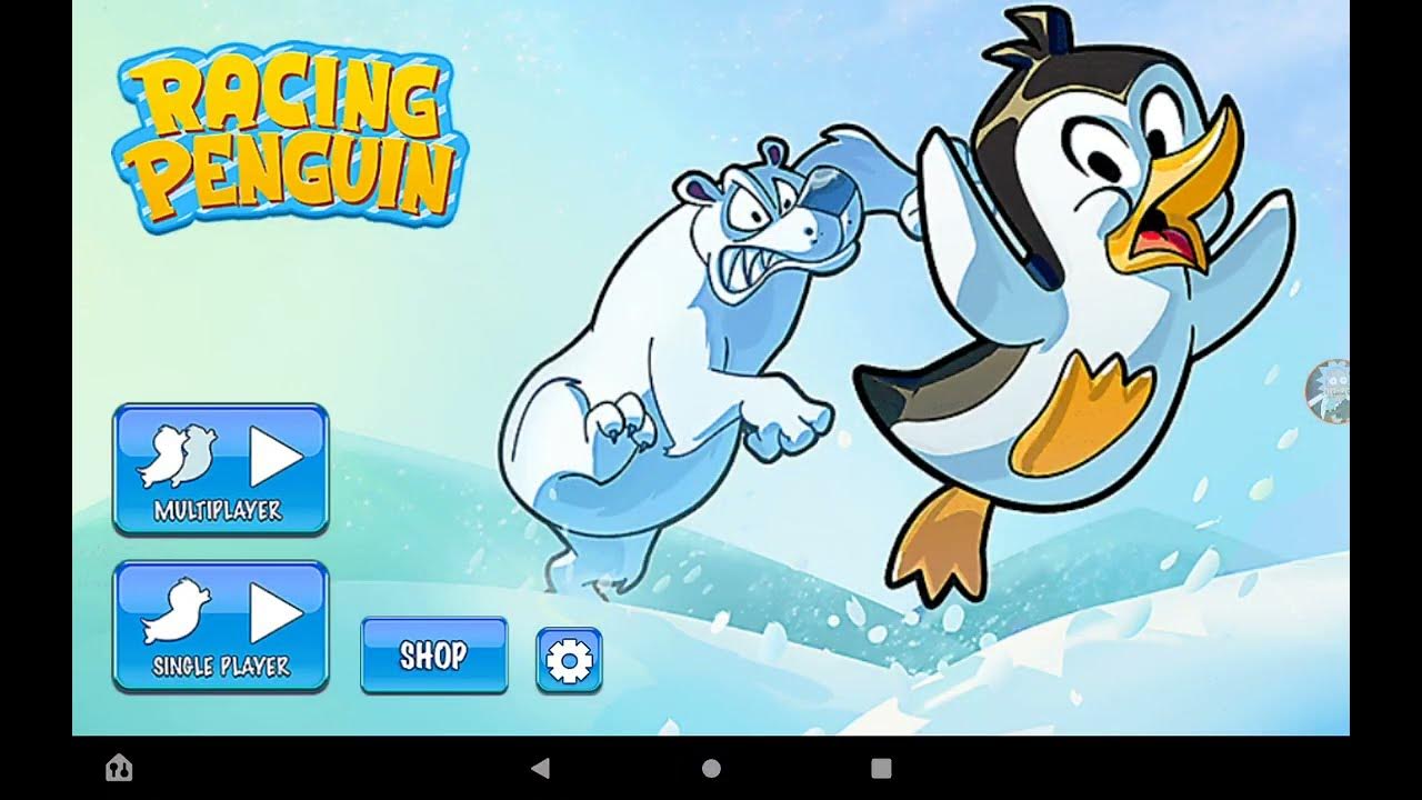 Racing penguin Antarctica all levels 1-8 - YouTube