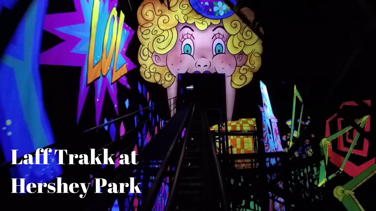 Laff Trakk the first indoor spinning rollercoaster in the United States ...