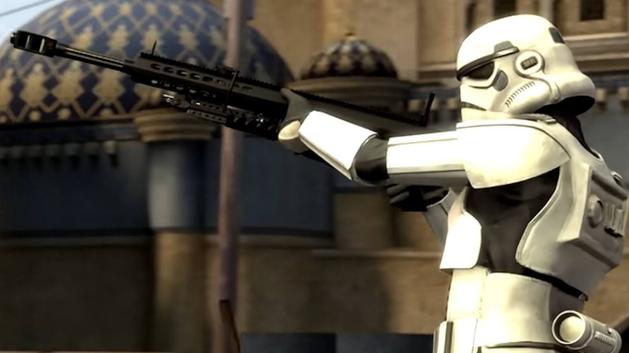 Who gave two stormtroopers Kraber-AP's? - YouTube