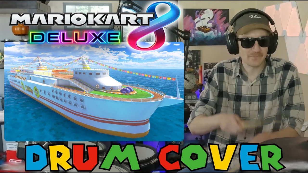 GCN Daisy Cruiser with Drums! (Mario Kart 8 Deluxe) - YouTube