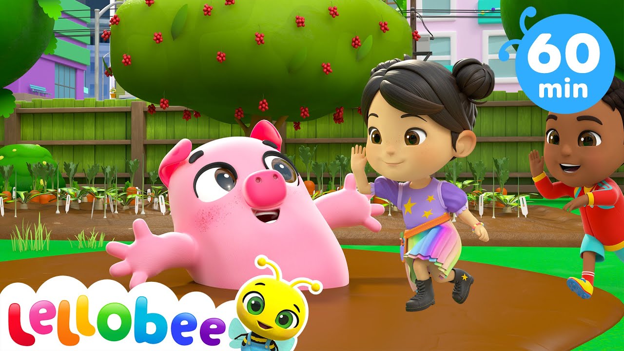 Animal sounds on the farm | @KidsKaraokeSongs | Fun with Lellobee - YouTube