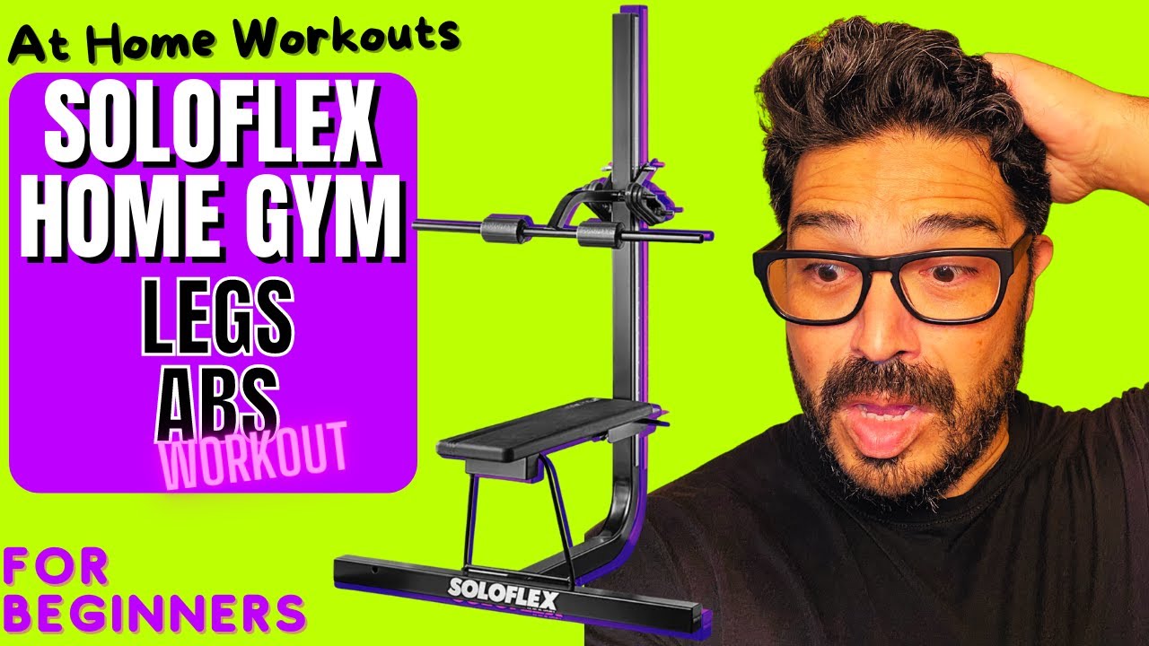 LEGS and ABS WORKOUT with The SOLOFLEX HOME GYM - YouTube