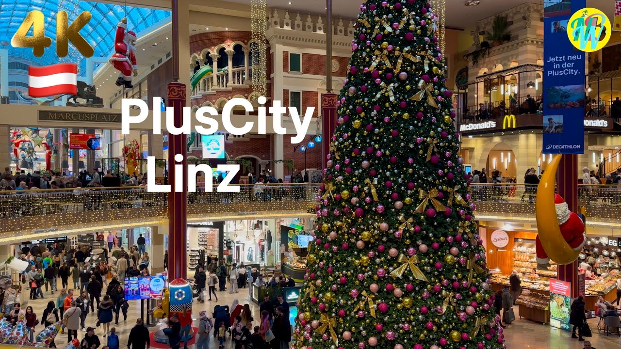 Is Pluscity Linz the BEST Shopping Center in 2024? 4K HDR - YouTube