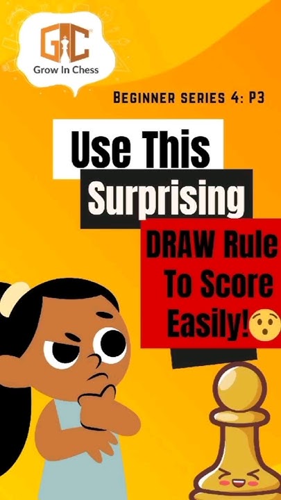Use this Surprising Draw Rule Threefold Repetition!!! Beginner Series 4: P3 - YouTube