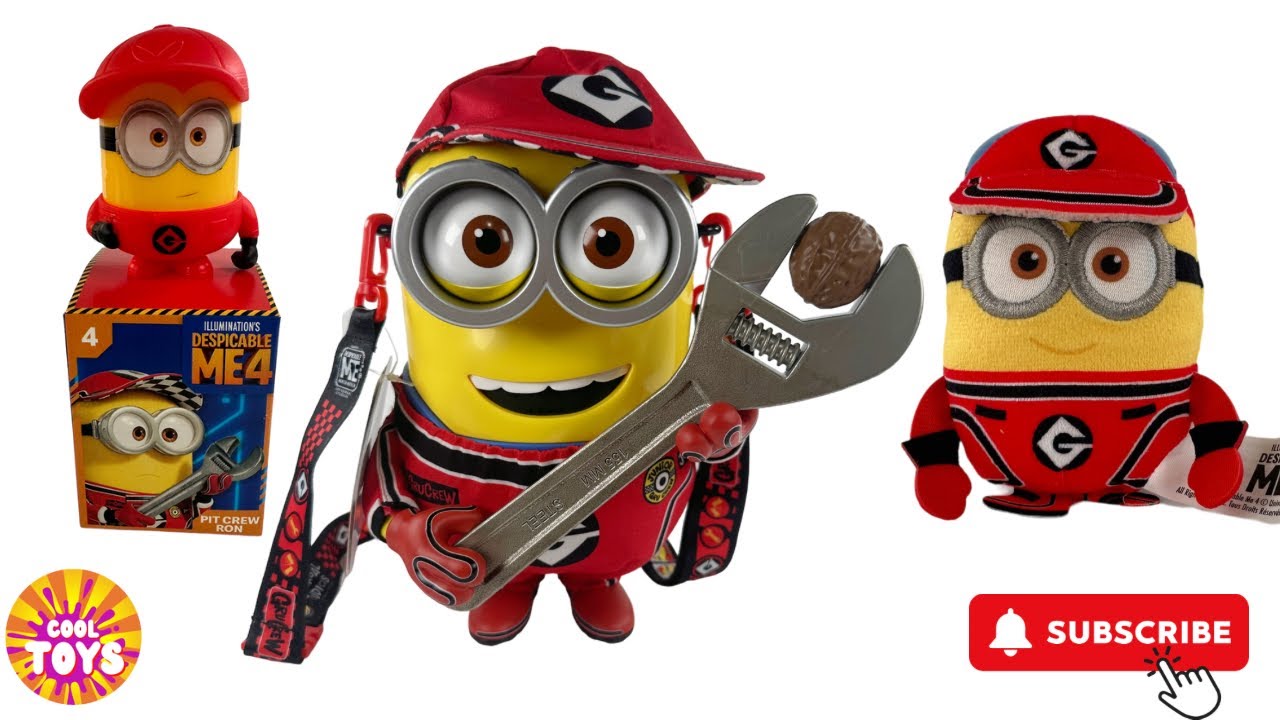 Despicable Me 4 - Popcorn Bucket - Minion Gru Crew Junior - YouTube