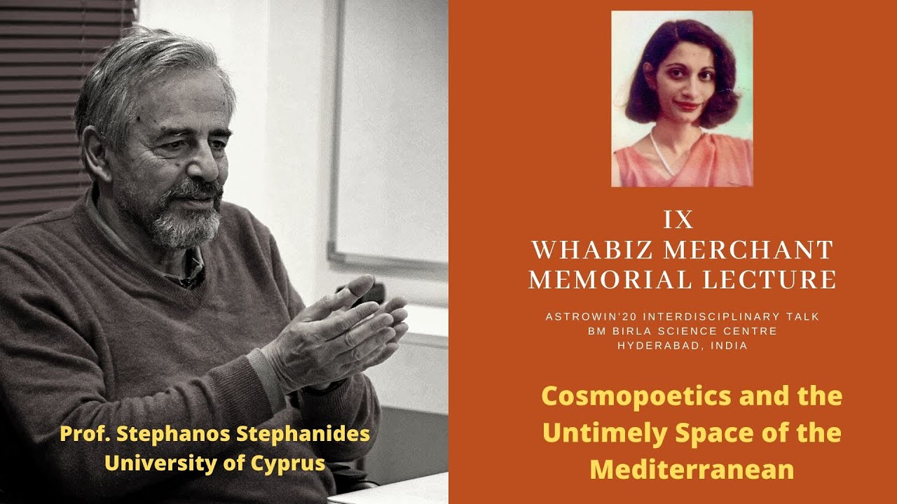 Stephanos Stephanides | Cosmopoetics and the Untimely Space of the ...