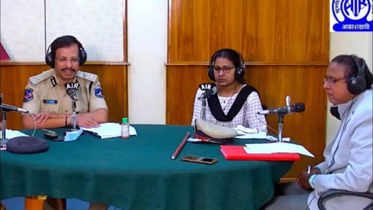 LIVE | Phone-in | VC SAJJANAR IPS Commissioner of Police Cyberabad ...
