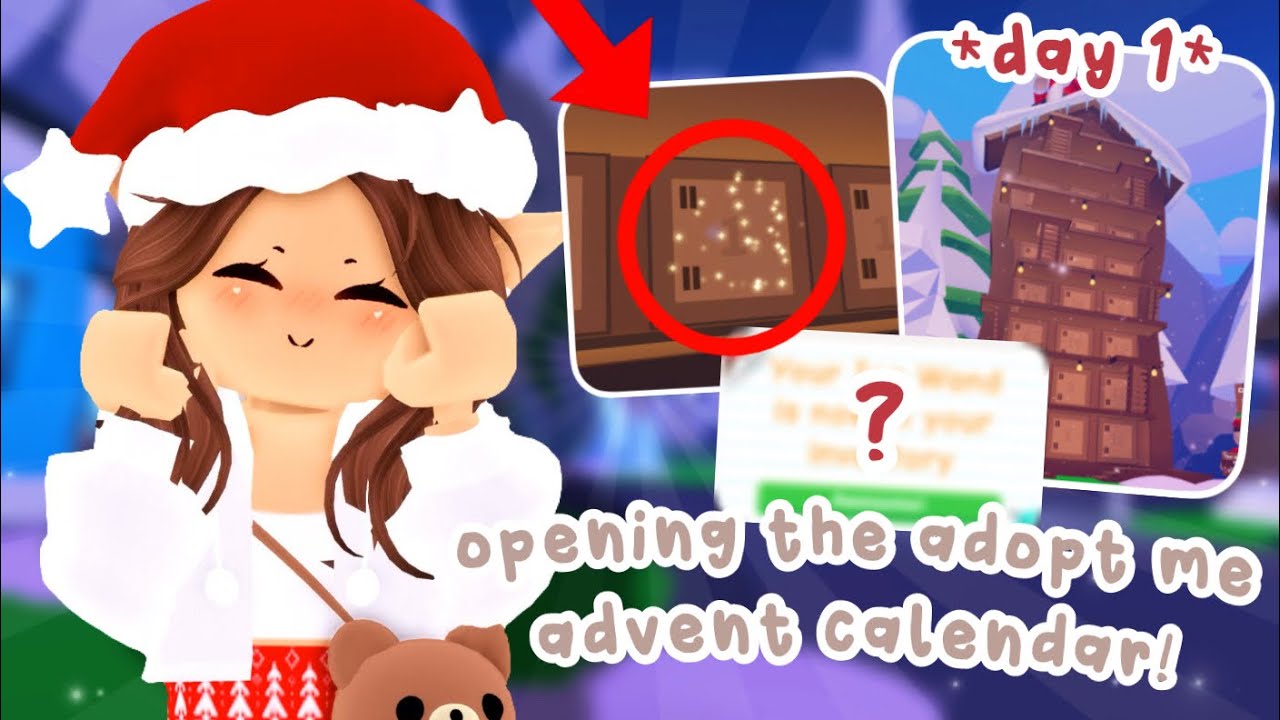 OPENING The ADVENT CALENDAR In Adopt Me! 😮 | *CLAIM YOURS NOW* 🎄 - YouTube