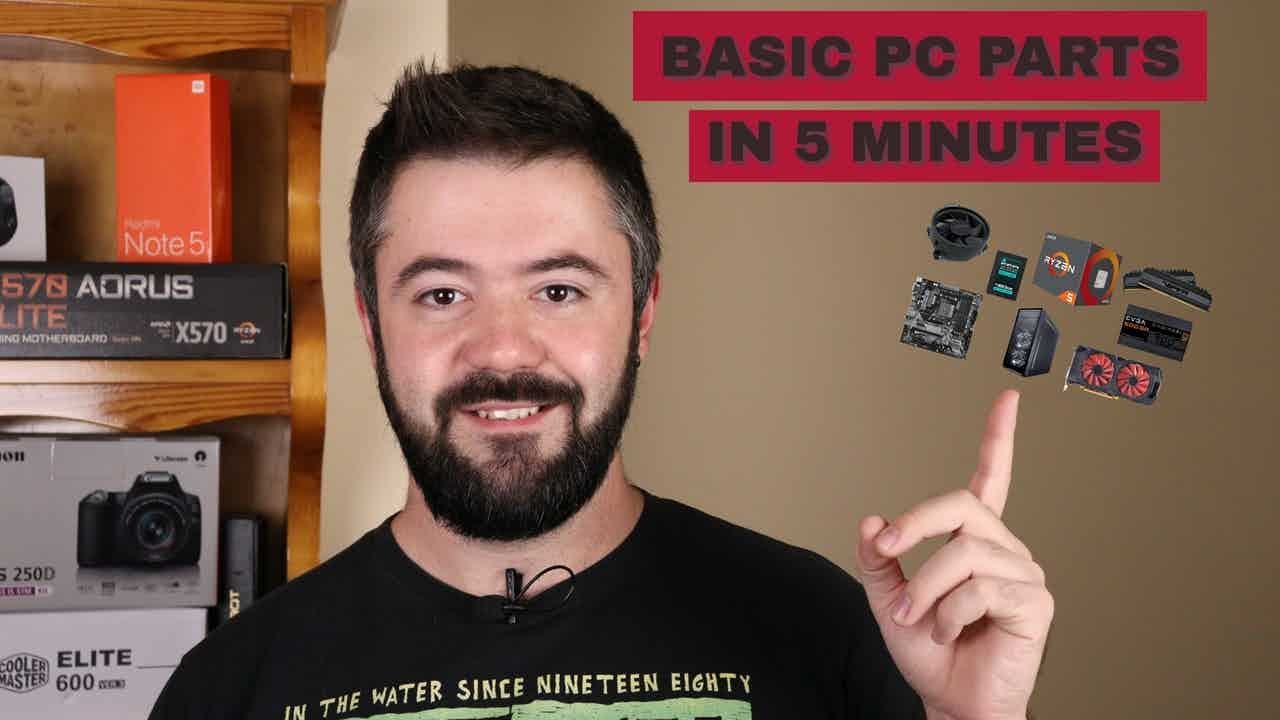 ΤΑ ΒΑΣΙΚΑ ΜΕΡΗ ΤΟΥ ΥΠΟΛΟΓΙΣΤΗ ΣΕ 5 ΛΕΠΤΑ|BASIC PC PARTS IN 5 MINUTES ...