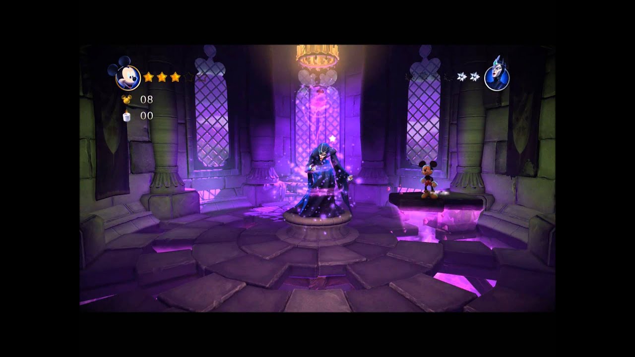 Castle of Illusion Starring Mickey Mouse - Mizrabel's Tower + Boss ...