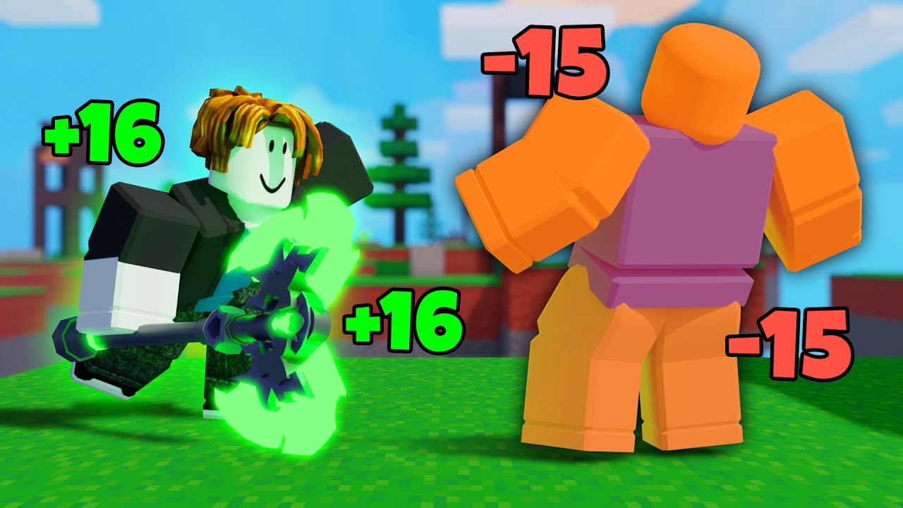 When Bacon Hair Destroys With No Armor In Roblox Bedwars.. - YouTube