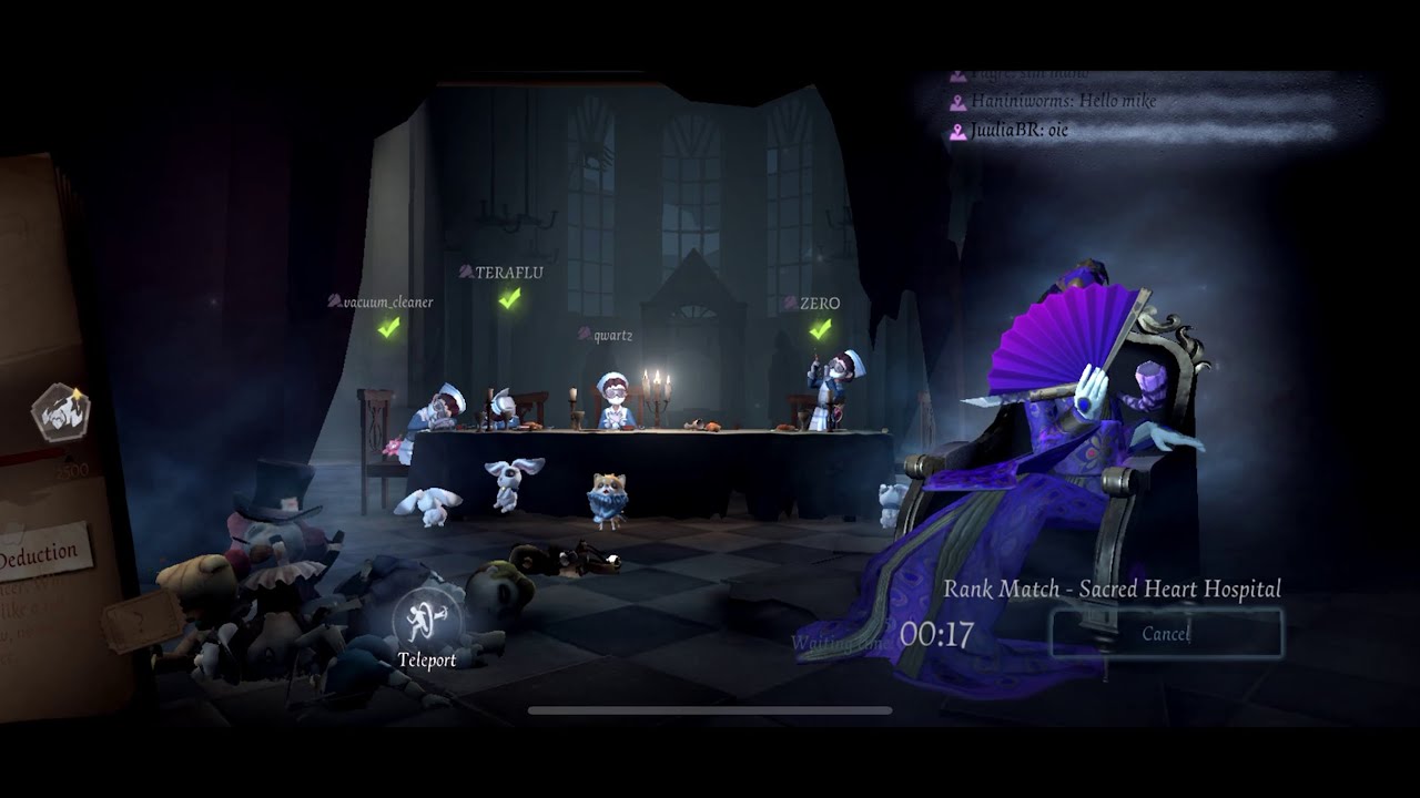 Identity V | ANTI-COVID team? | Geisha “Violet Peacock” Gameplay - YouTube