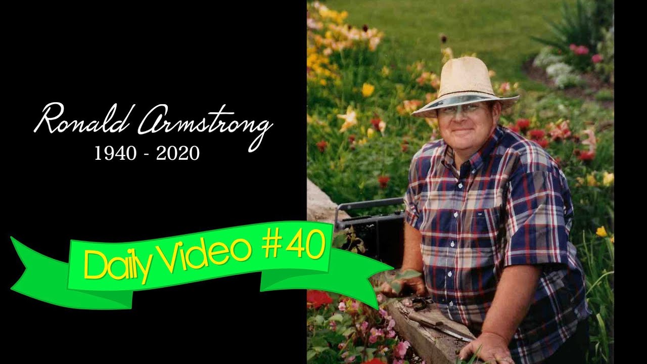 Daily Video #40-Ronald Armstrong - YouTube