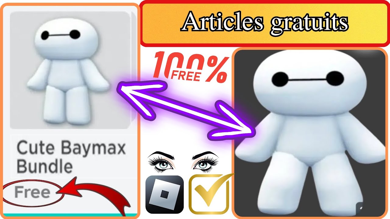 Comment obtenir gratuitement le pack Cute Baymax dans Roblox (2025 ...