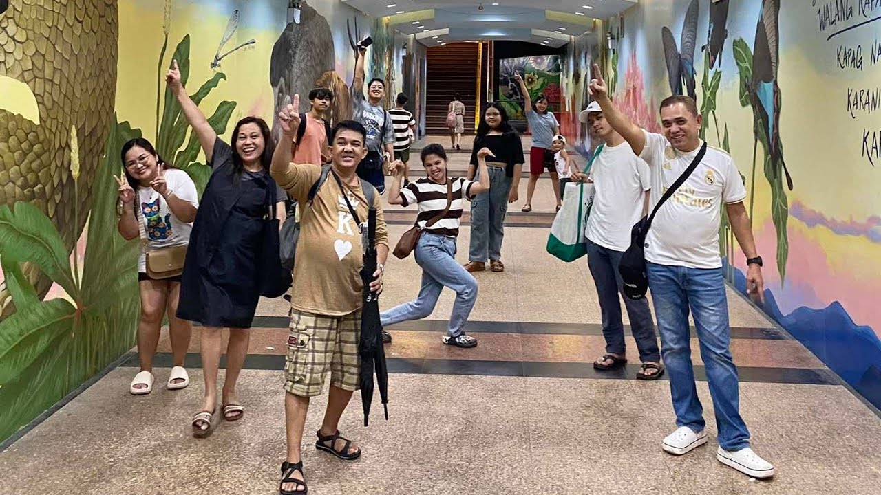 UNANG PASYAL NG AMING CLAIANE SA PINAS /QUEZON CITY CIRCLE TAYO ...