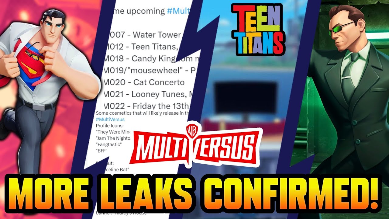 MultiVersus - New Stages, Variants, & Character Leaks Confirmed?! - YouTube