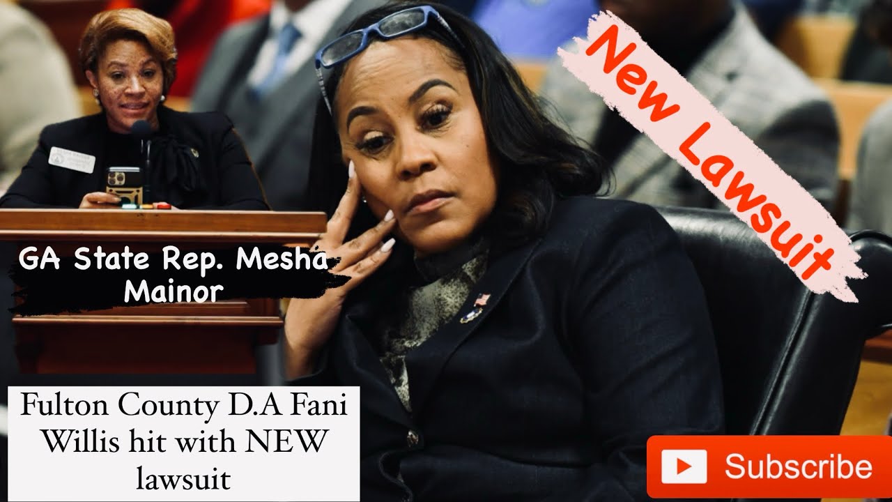 #faniwillis #meshamainor‼️Fani Willis faces NEW lawsuit from Ga State ...