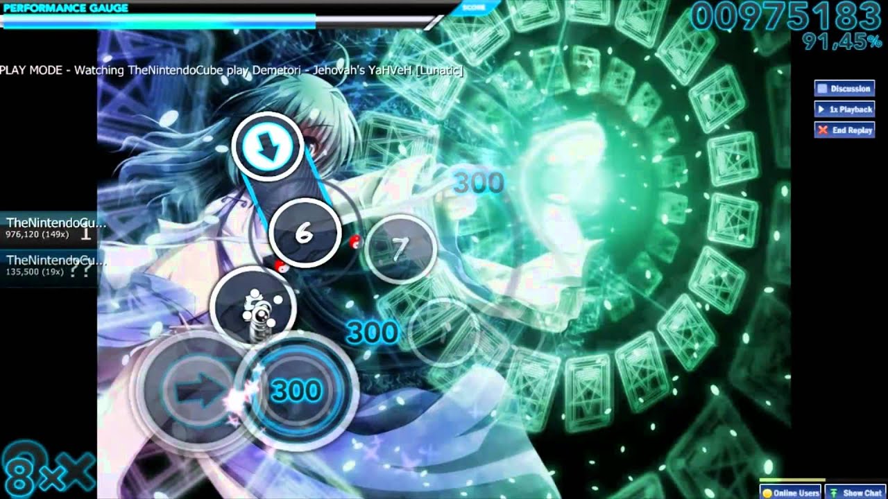 Let's Osu ! - Demetori - Jehova's Yahveh [Lunatic] [HD] - YouTube