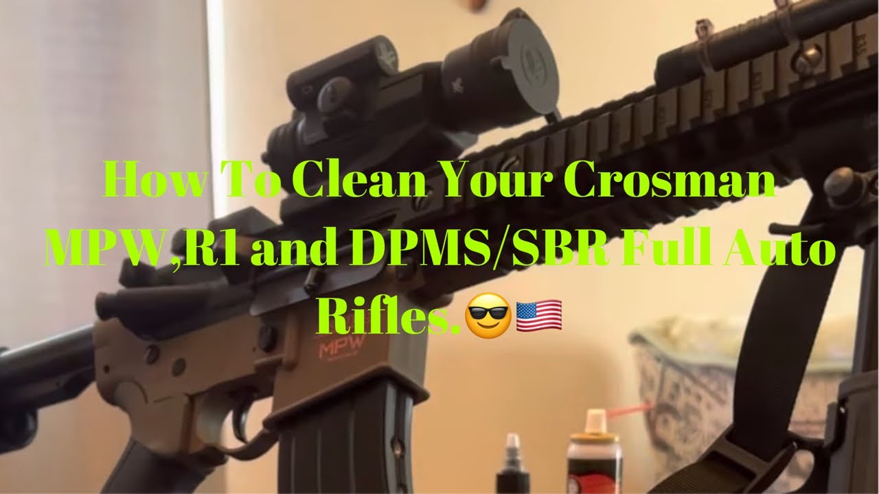 Crosman Bushmaster MPW Cleaning and Maintenance after 10,000 BB’s.😎 ...