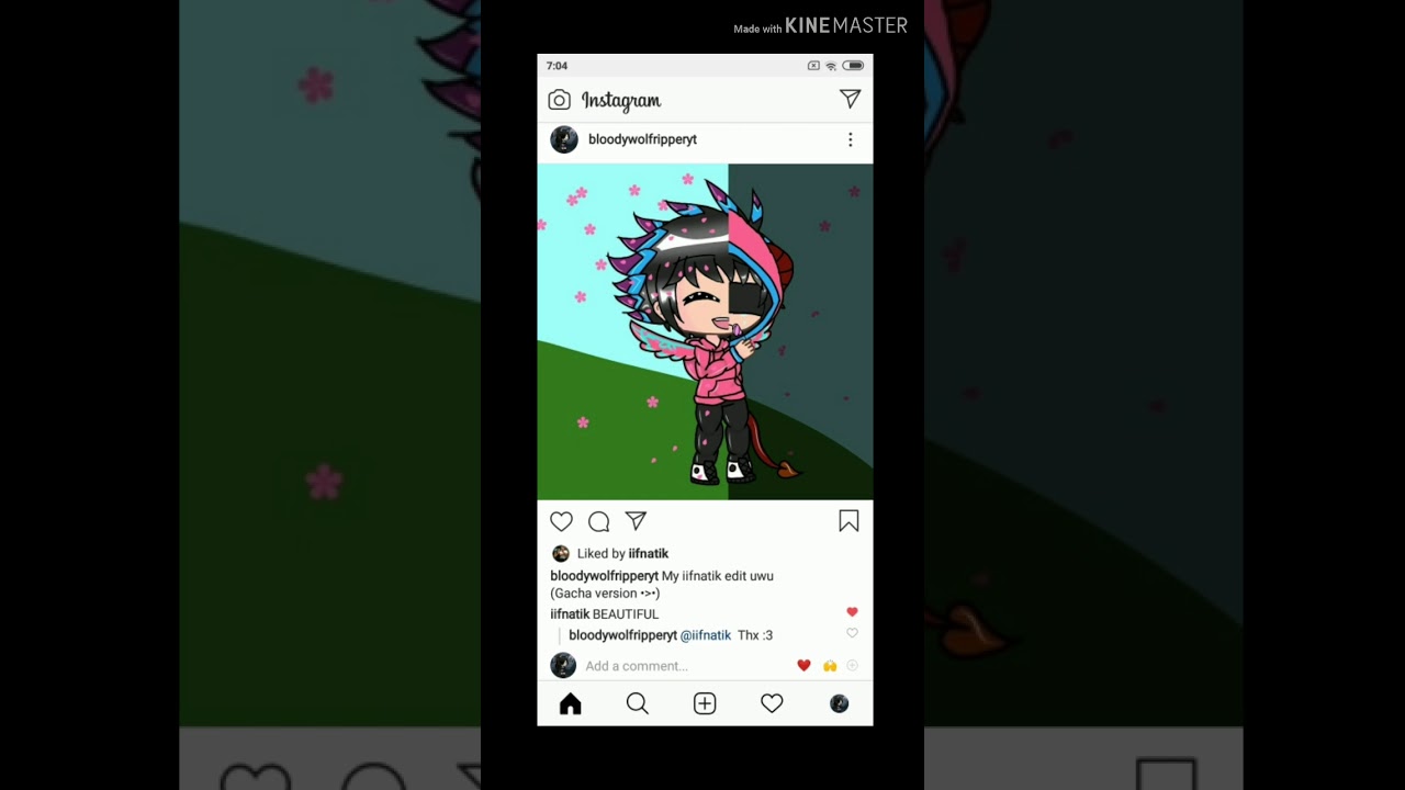 I think I just got notice by iifnatik on Instagram - YouTube