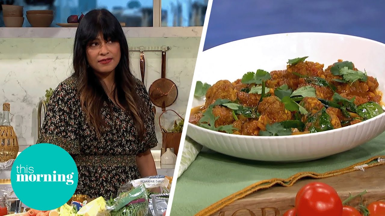 Nisha Katona’s Delicious Spicy Meatball Curry | This Morning - YouTube