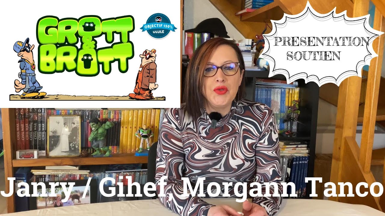 Projet Grott et Brott sur le site Ulule de chez Kamiti Edition - YouTube