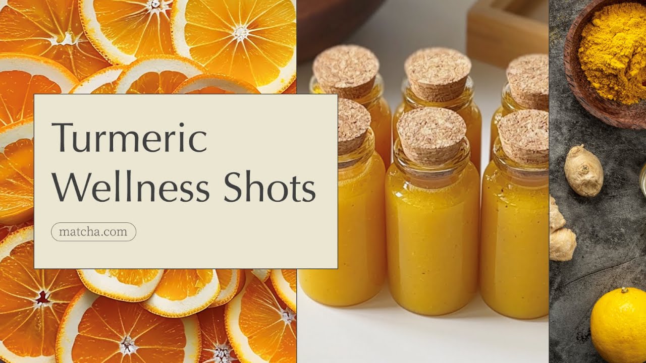 Turmeric Wellness Shots | a great boost to your wellness! - YouTube