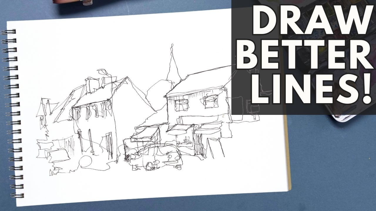 Draw better lines - simpler than you think! - YouTube