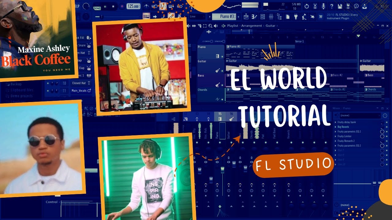 Sun EL Musician X Kenza & Claudio | EL World Tutorial 2022 | FL STUDIO - YouTube