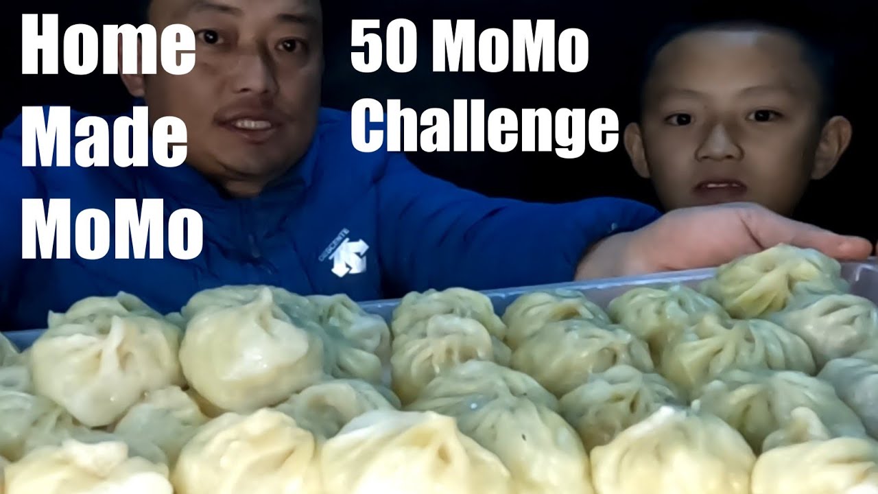 🇳🇵Home Made Momo😱50 Pieces Momo Eating Challenge@simikworld - YouTube