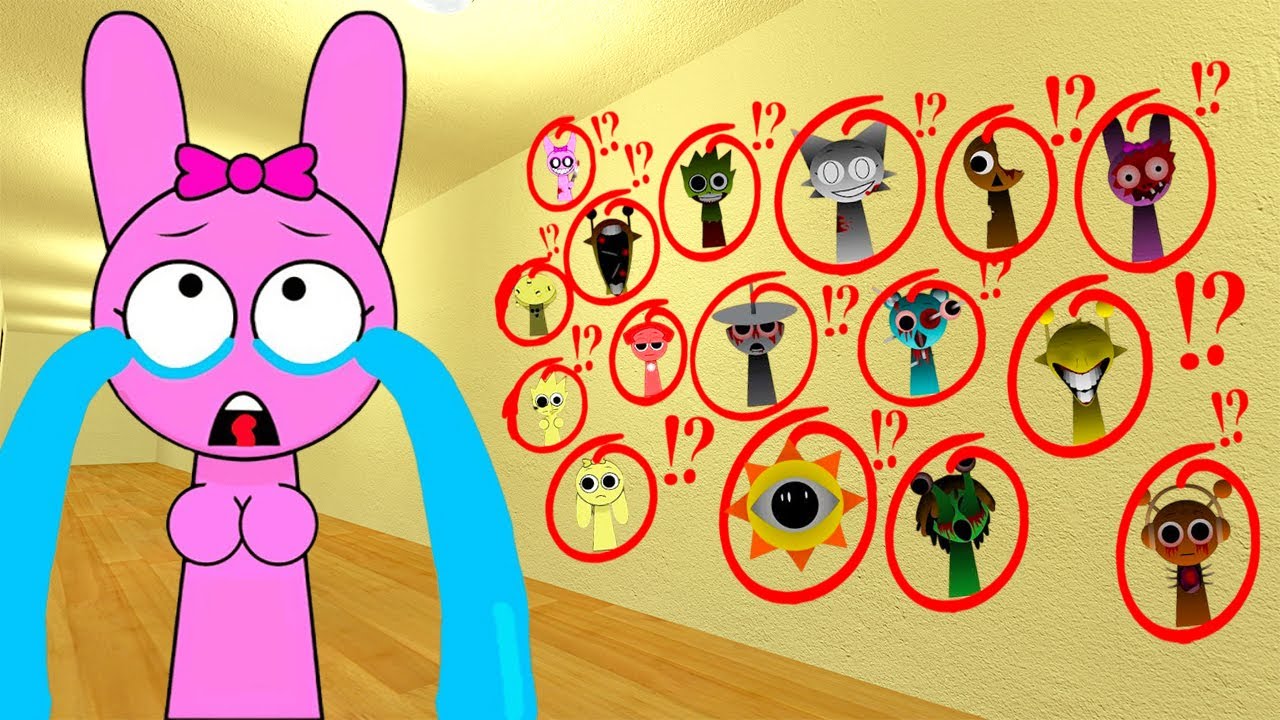 Sus Histerical Sprunki Pinki Wants Me to Find All Buff Sprunki in Garry ...