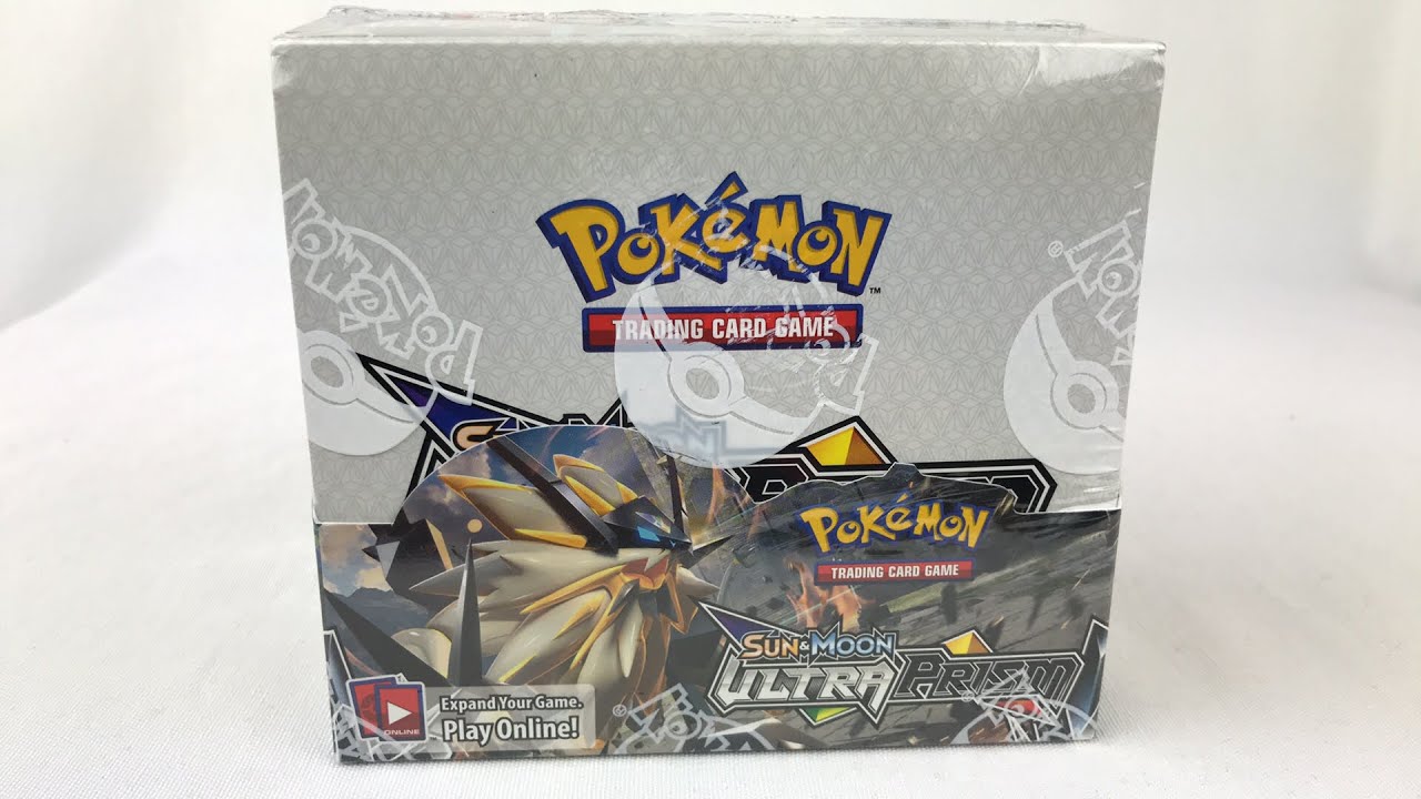 LIVE: Pokémon TCG Ultra Prism Booster Box UNBOXING! - YouTube