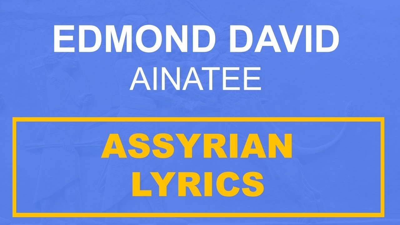 Edmond David - Ainatee (+ lyrics) - YouTube Music