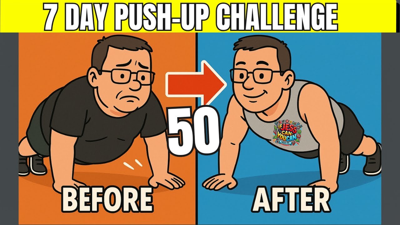 50 yr old CRUSHES the Push-Up Challenge 🏋🏻‍♂️😂 - YouTube