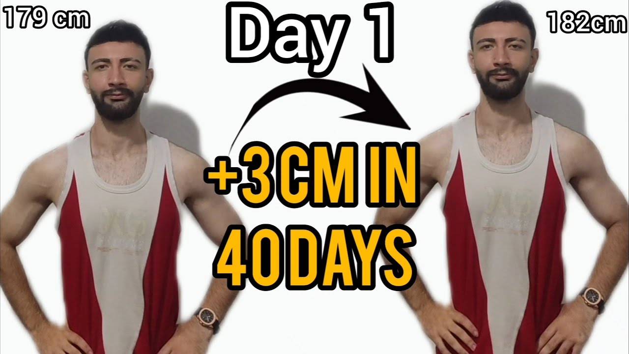 40-Day Height Increase Challenge | Day 1 - YouTube