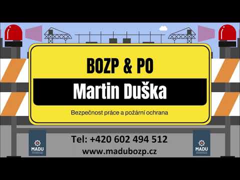 Prezentace firmy MADU BOZP