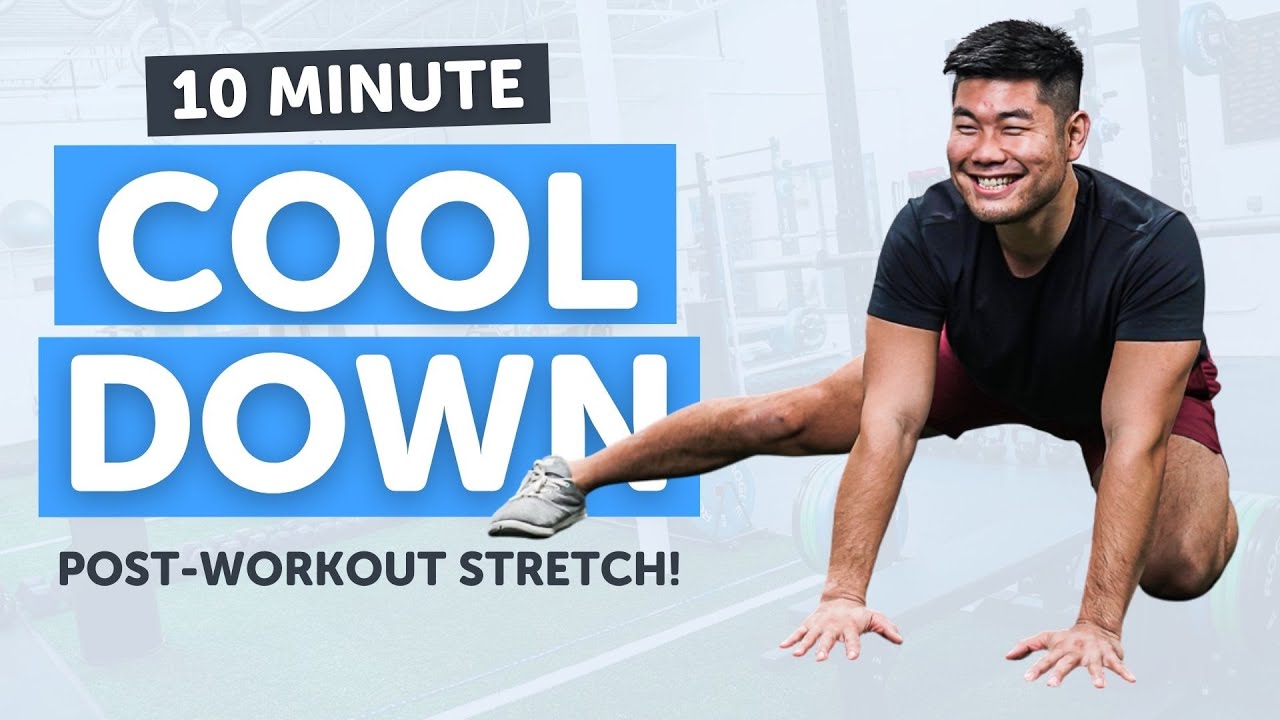 Post-Workout Full Body Cooldown + Stretch | 10 Minutes - YouTube