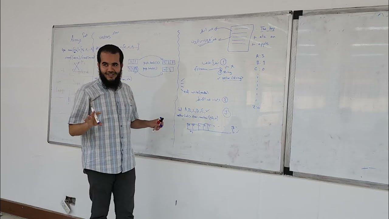 Lecture 18 GS200 | Arrays and vectors part 2 - YouTube